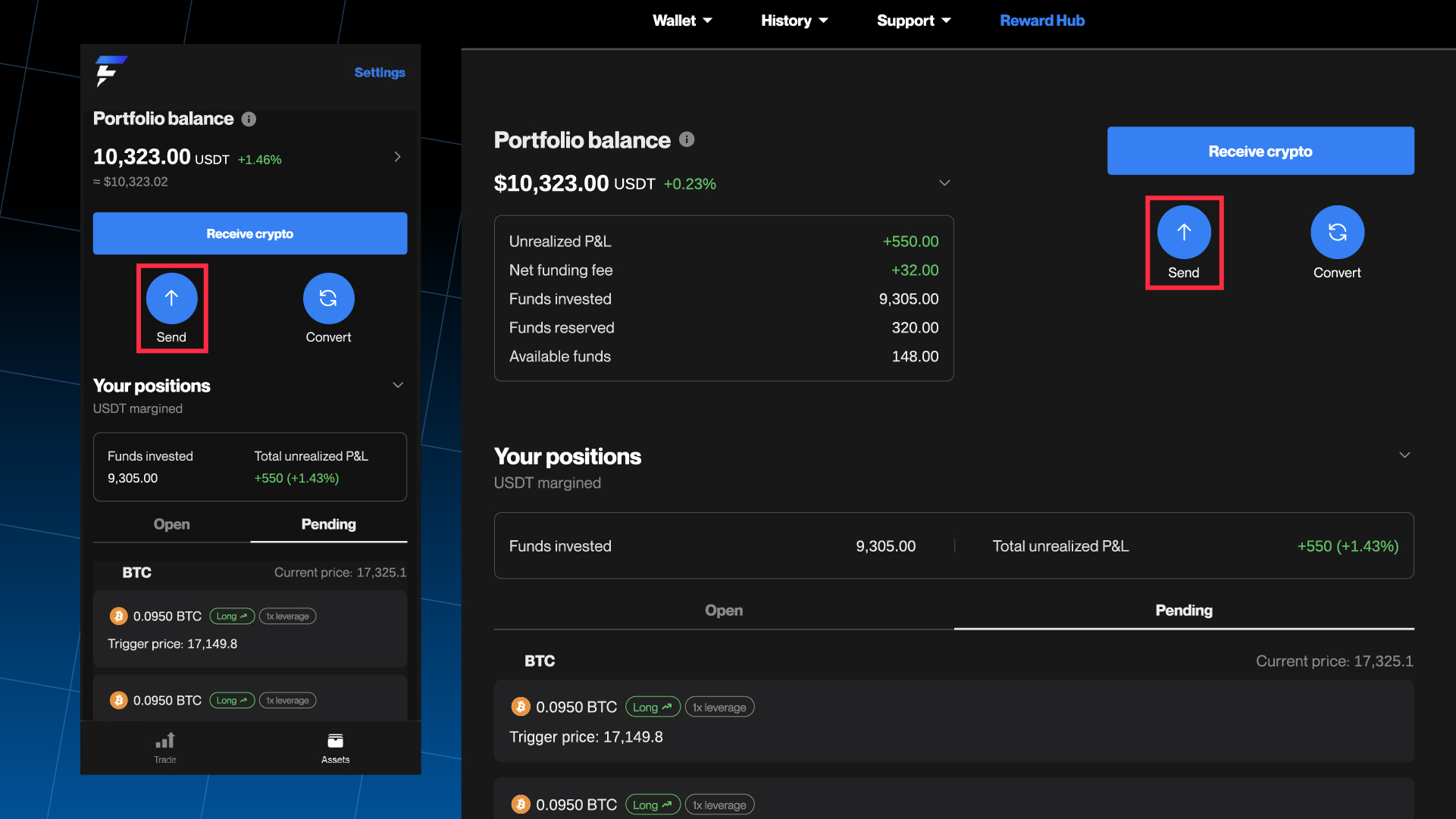 Withdrawal – Flipster
